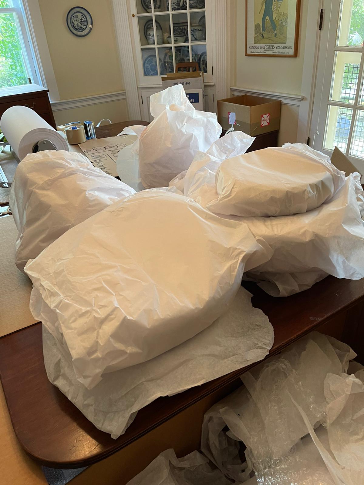 Shipping Masks and Artifacts for the Crow Museum of Asian Art