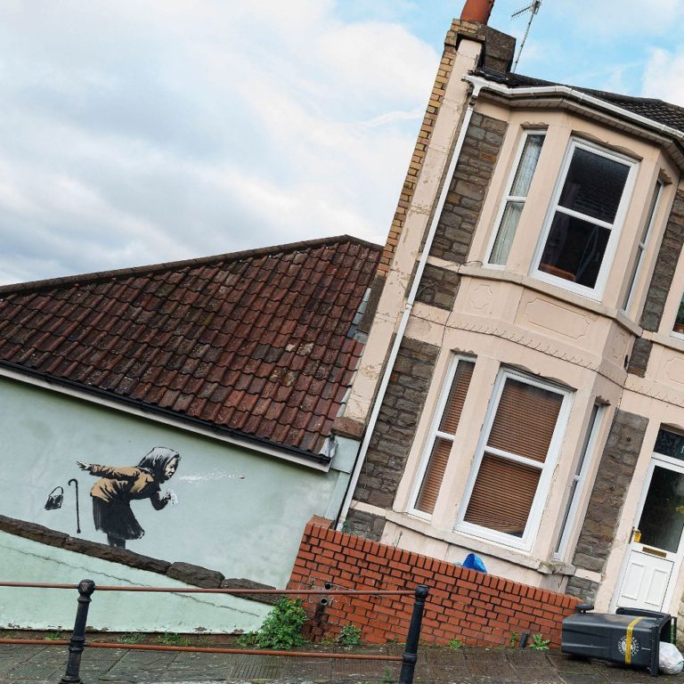 Aachoo!! – The Newest Banksy Mural in Bristol - Fine Art Shippers