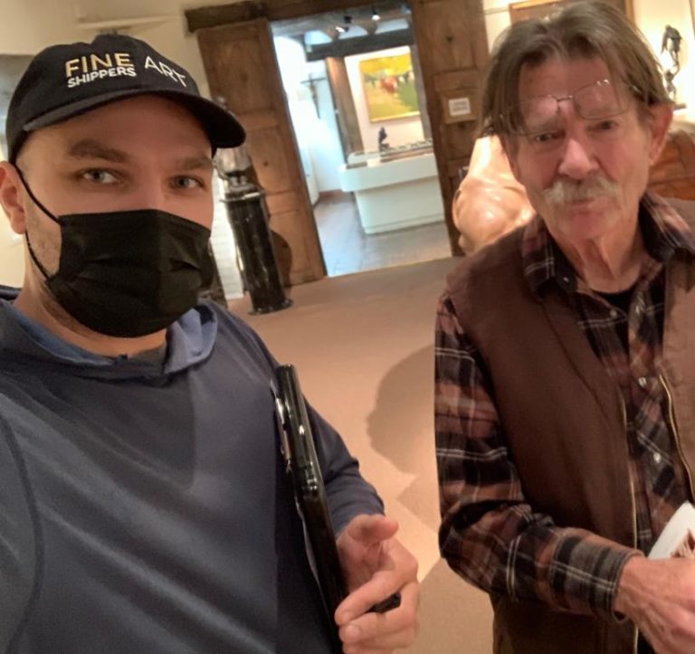 Transporting Fine Art to Nedra Matteucci Galleries in Santa Fe - Fine ...